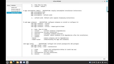 Yad Gui And Bash Handling Html Text And Executing Bash Scripts From