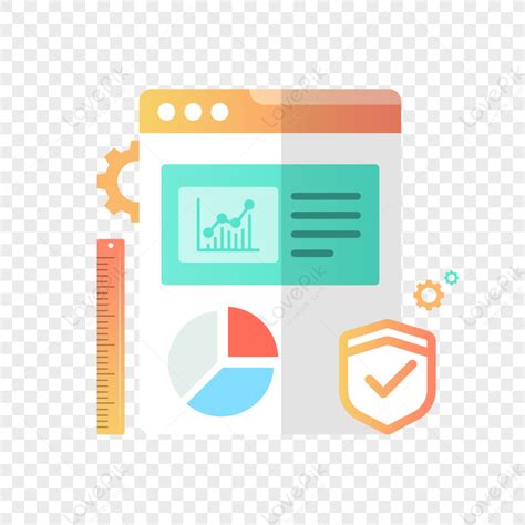 Gradient Network Technology Business Theme Illustrationinformatization