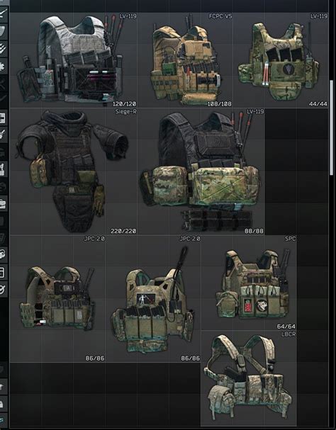 The New Spt Offline Version Of Tarkov Black Division‘s Vests And Many