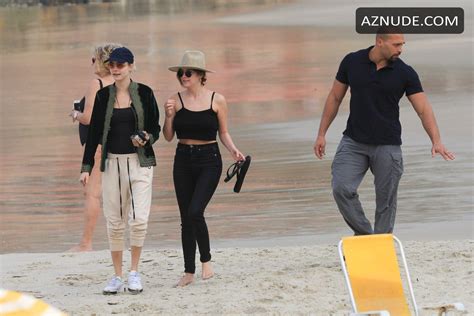 Cara Delevingne And Ashley Benson Visit The World Famous Copacabana Beach In Rio De Janeiro