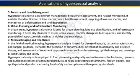 Hyperspectral And Remote Sensing On Remote Sensing And Gis Pptx