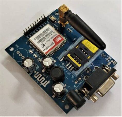 Interface Gsm Module With Arduino Gsm Module Working
