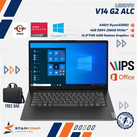 Jual Lenovo V G Alc Amd Ryzen U Gb Gb Ssd Hd W Ohs Di Seller Starcomp Jogja