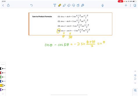 SOLVED Express cos5 θin terms of powers of cosθ