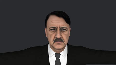 Adolf Hitler Hyper Realistic Full Body Fully Rigged 3d Character 3d 모델
