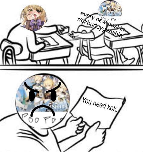 Hes Spreading His Kok😡 R Okbuddygenshin