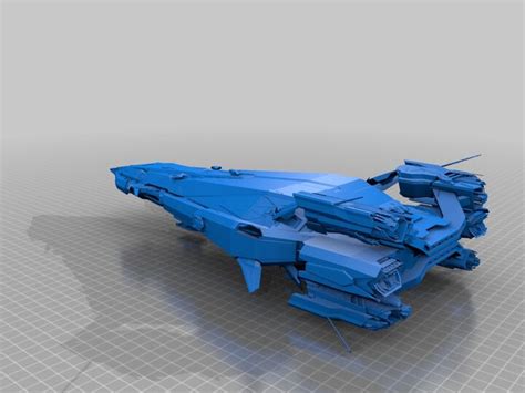 Rsi Polaris Star Citizen 3d Printable Model On Treatstock