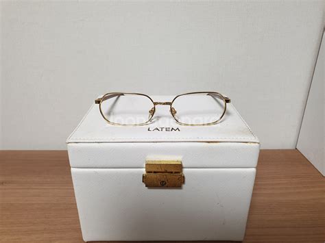 골드프레임 안경테 안경안경테 중고나라