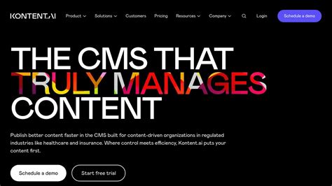 Kontentai The Cms That Truly Manages Content