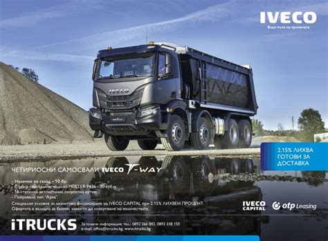 Itrucks On Linkedin 🚛 Iveco T Way е автомобилът от който се нуждаете за най тежките…