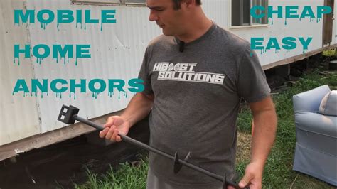 How To Install Mobile Home Earth Anchors At Michael Toth Blog
