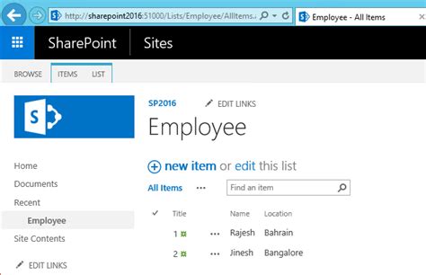 Exportimport List In Sharepoint Server 2016