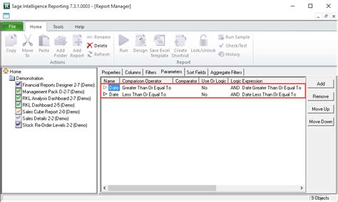 More Efficient Report Running Part 1 System Variable Date Parameters