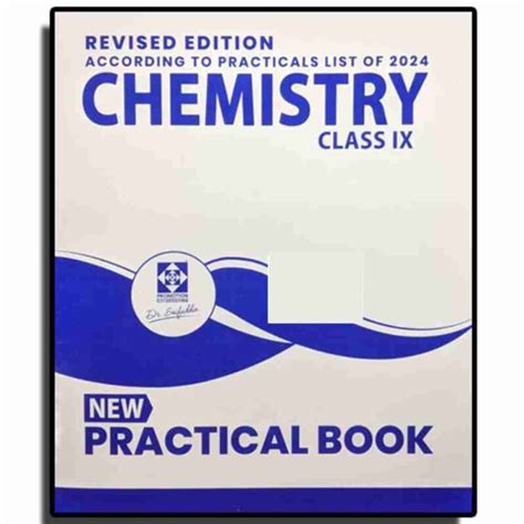 Practical Chemistry Class 9 Maryam Academy Booksellers