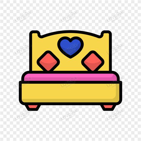 침대 벡터 채우기 개요 아이콘 디자인 일러스트 레이 션 Png 일러스트 무료 다운로드 Lovepik