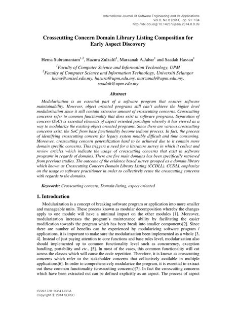 pdf crosscutting concern domain library listing composition for early