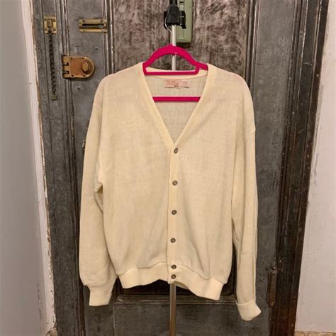 Vintage Sweaters Vintage 6s 70s The Fox Collection Cream Light