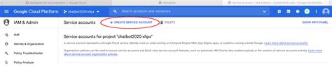 how to find my dialogflow key for my chatbot social intents knowledge base