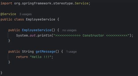 Spring Boot Service Annotation Spring Boot Service Annotation