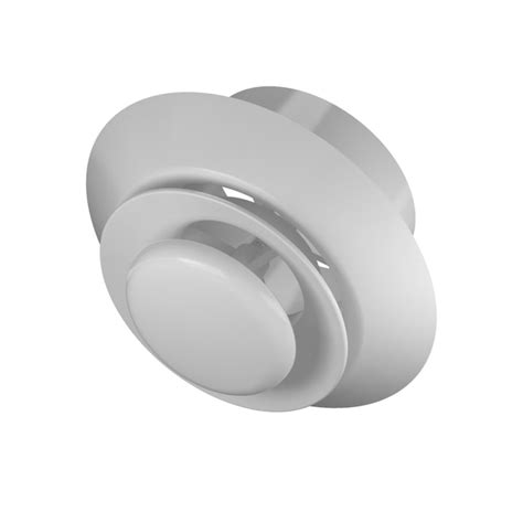 Imperial 4 In X 4 In 2 Way Abs Resin Sidewallceiling Diffuser In White