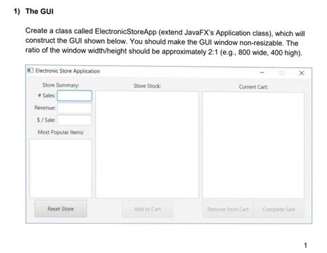 Example Java Code For Building A Simple Gui Application