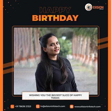 Elision Infotech On Linkedin Happiness Birthday Birthdayparty Photos Birthdayvibes