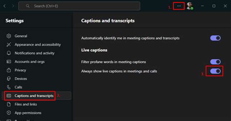How To Enable Live Captions In Microsoft Teams University Of St