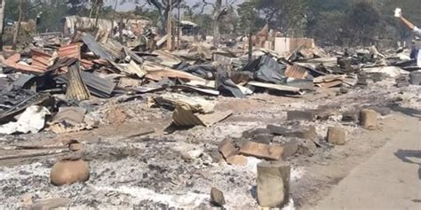 Dvb ကန့်ဘလူမြို့နယ်၊ ကိုးတောင်ဘို့ဈေး စစ်ကောင်စီတပ် ပစ်ခတ်မှုကြောင့