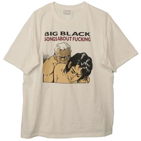 Big Black Songs About Fucking Band Tee Measures Depop