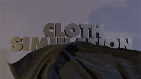 Blender An Introduction To Cloth Simulation Creative Cow