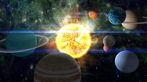 Animated 3d Solar System Wallpaper