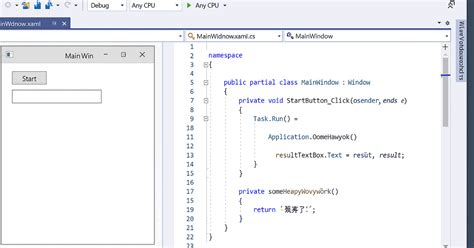 【wpf】taskrun中にuiを更新する方法（net Framework 472対応）