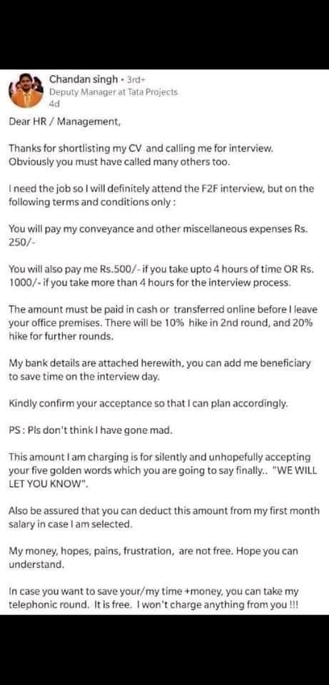 shashwat singh on linkedin killed it