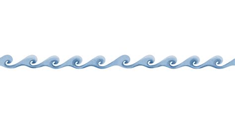 양식에 일치시키는 파 이음새가 없는 국경 파란색과 흰색 단색 색상 팔레트 바다 바다의 파도 수채화 삽화 Azulejo 타일의 요소 스티커 문구류 직물용 곡선에 대한 스톡