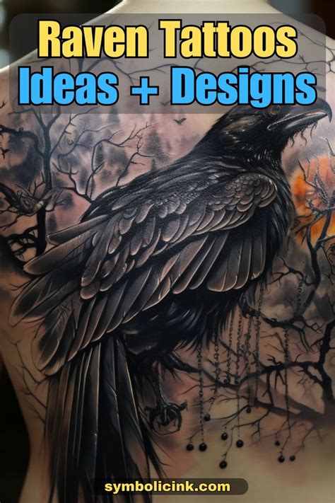 Pin On Raven Tattoo Ideas And Designs