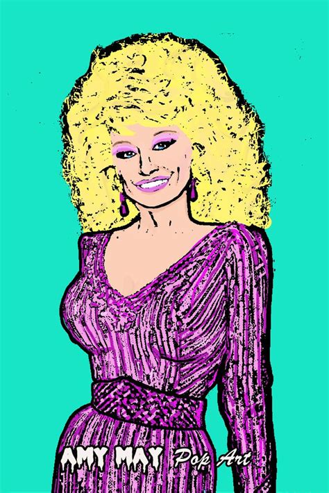 Dolly Parton Pop Art Custom Couple Illustration Pop Art Pop Art Print
