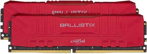 Модуль оперативной памяти Crucial Ballistix Ddr4 3600 МГц Dimm Red A Ah32 ГБ Bl2k64g36c16u4r