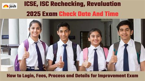 ICSE ISC Rechecking Revaluation Exam How To Login Fees Process And Details For