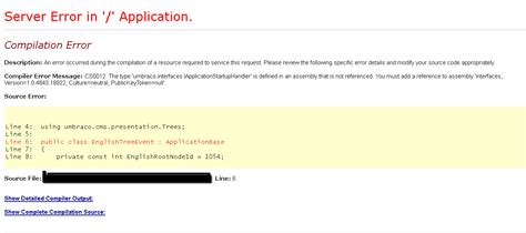 error while debuying umbraco stack overflow
