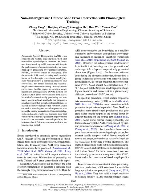 Non Autoregressive Chinese Asr Error Correction With Phonological