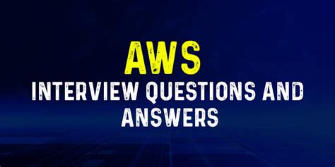AWS Interview Questions And Answers For Freshers And Experienced FITA Academy