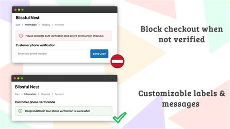 Checkout Sms Otp Verification Checkout Sms Verification Shopify App