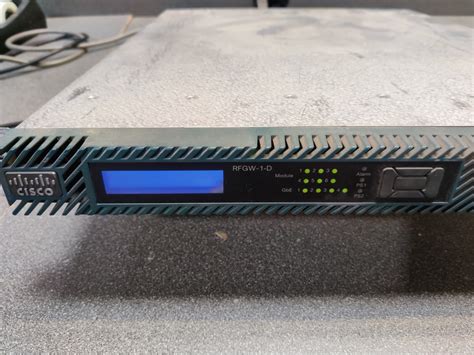 Cisco RF Gateway Universal Edge QAM ID JG World Equipment Source