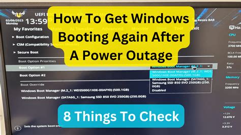 Why Windows Isnt Booting After A Power Outage 8 Easy Fixes Tech Overwrite