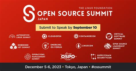 Ossummit Cfp Opensource Callforproposals Opensourcesoftware Automotive