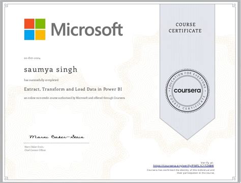 Powerbi Dataanalytics Continuouslearning Microsoft Coursera