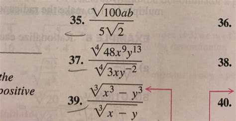 Solved Divide And If Possible Simplify Assume That All
