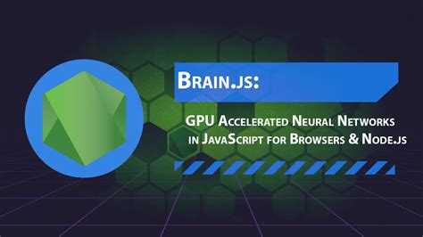 Gpu Accelerated Neural Networks In Javascript For Browsers And Nodejs