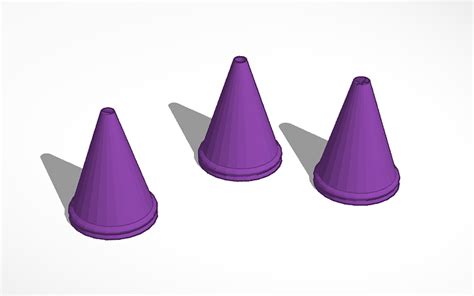 3d Design Icing Bag Decorating Tips Tinkercad