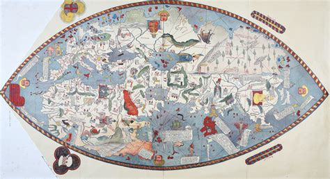 Genoese World Map 1457 New York The Hispanic Society Of America 1912